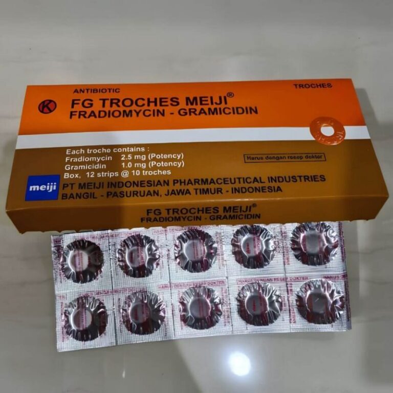 FG Troches Obat Apa? — Kegunaan, Dosis, Efek Samping, Lengkap
